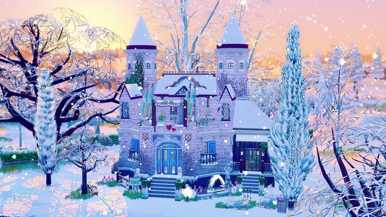 CHÂTEAU ELVEN | Speed Build FR | Les Sims 4 - StudioSims Creation