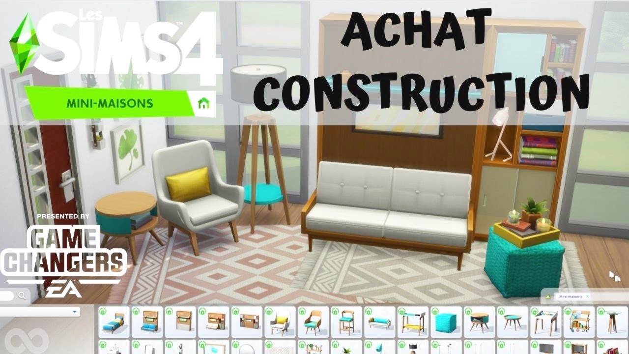 SIMS 4 MINI MAISONS - ACHAT/CONSTRUCTION - StudioSims Creation